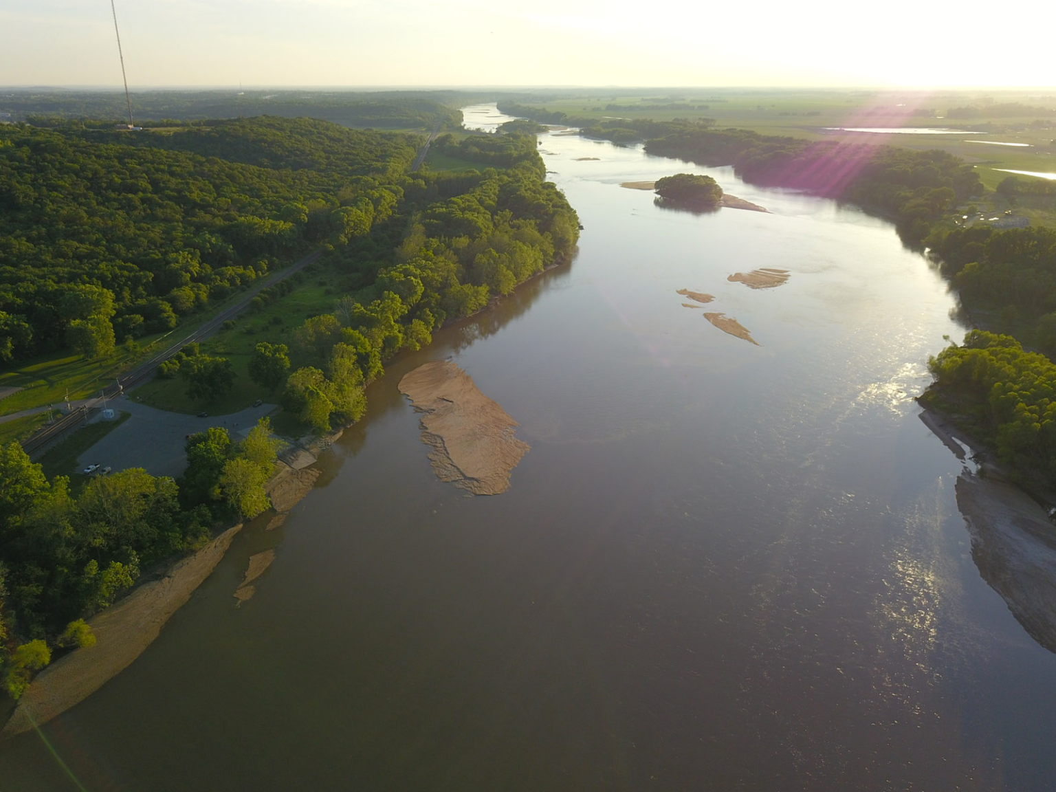 Kaw River State Park Access Ramp – River Mile 90